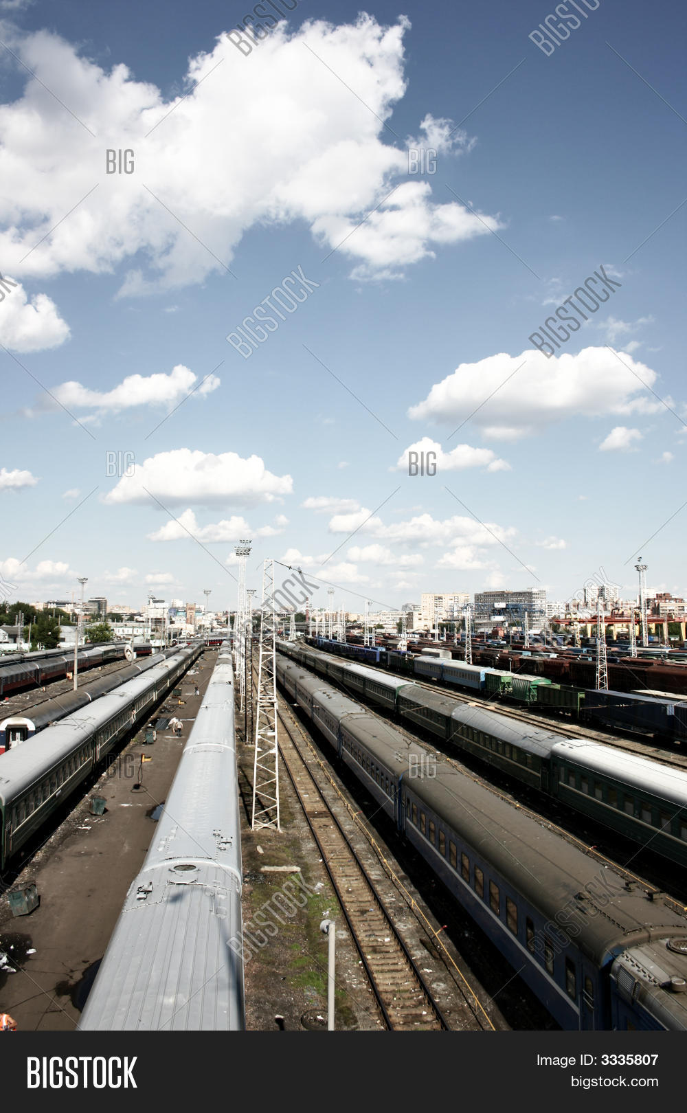 Trains Depot Image & Photo (Free Trial) | Bigstock