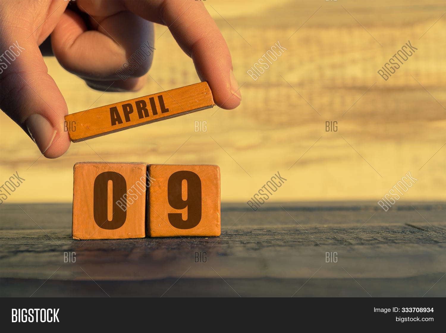 April 9th. Day 9 Month Image & Photo (Free Trial) | Bigstock