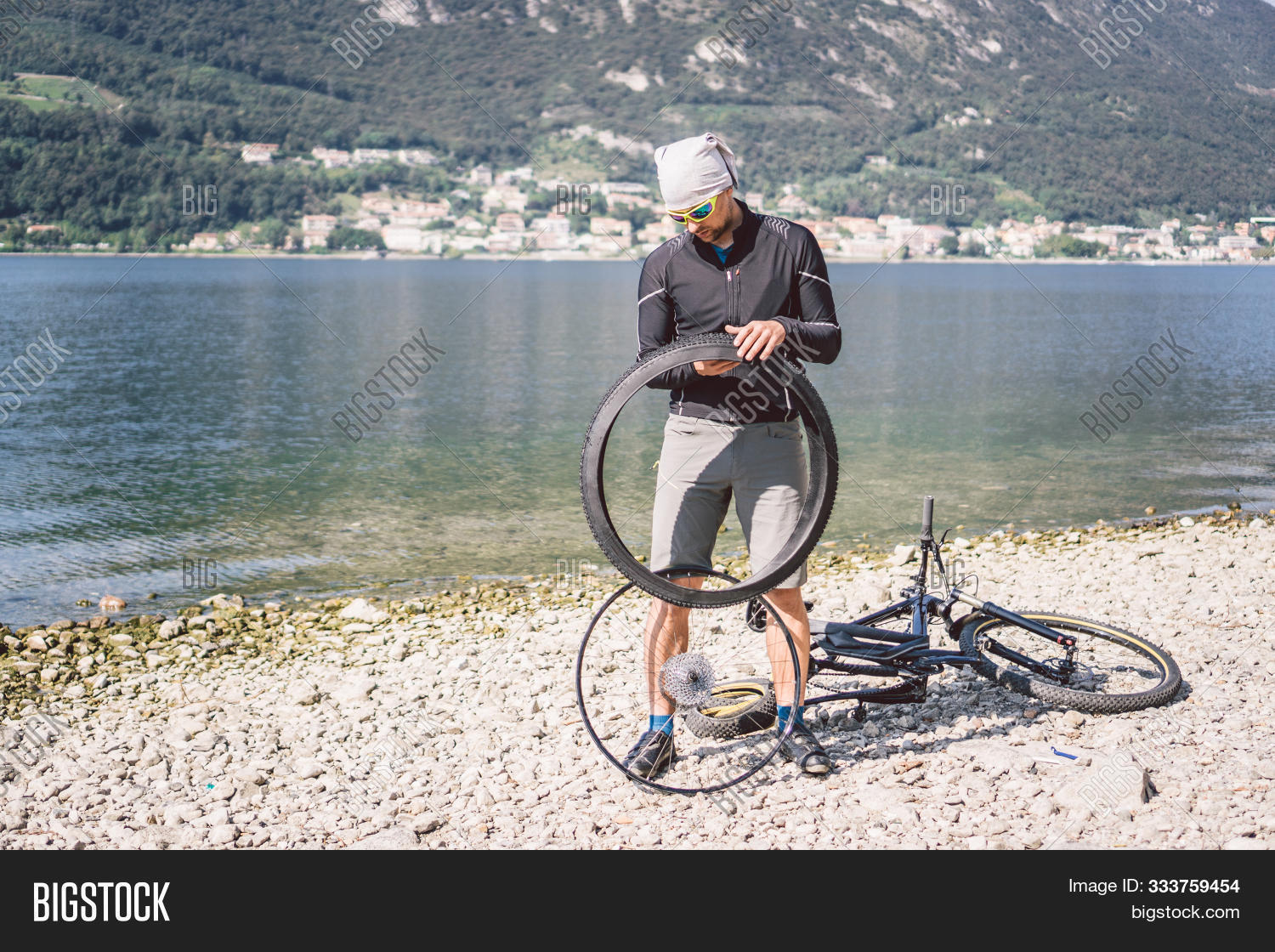 Bike Repair. Man Image & Photo (Free Trial) | Bigstock