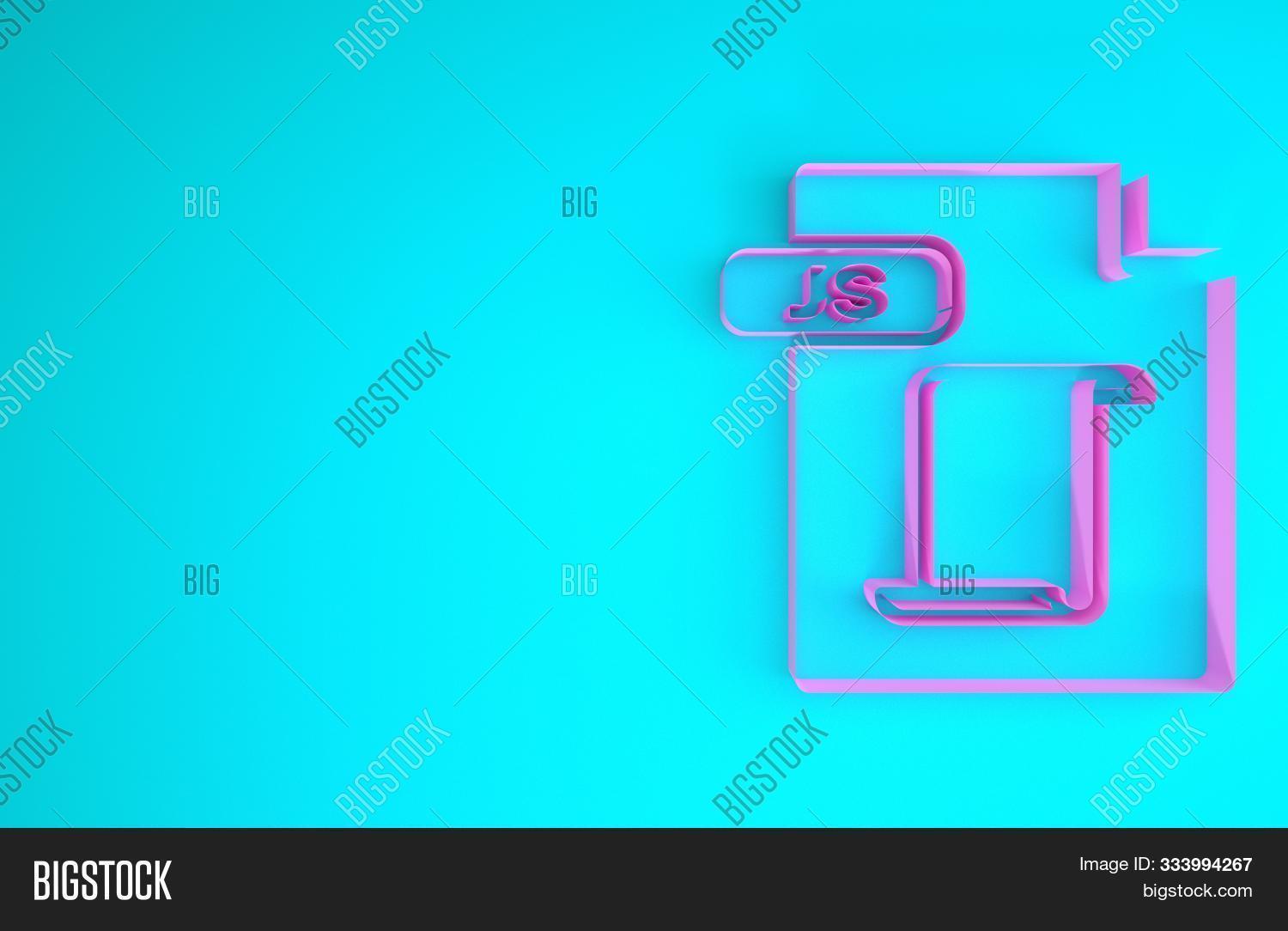 Pink Js File Document Image & Photo (Free Trial) | Bigstock