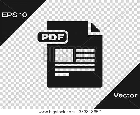 Grey Pdf File Vector & Photo (Free Trial) | Bigstock