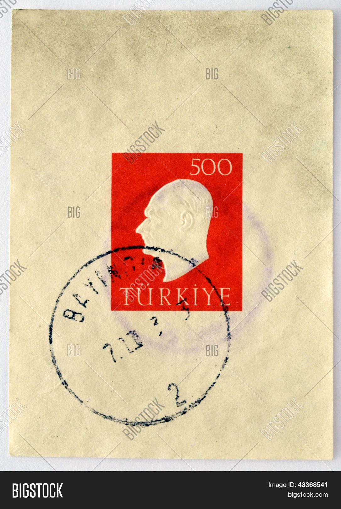 Stamp Printed Turkey Image & Photo (Free Trial) | Bigstock