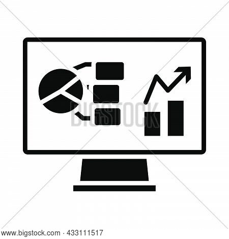 Monitor Analytics Vector & Photo (Free Trial) | Bigstock