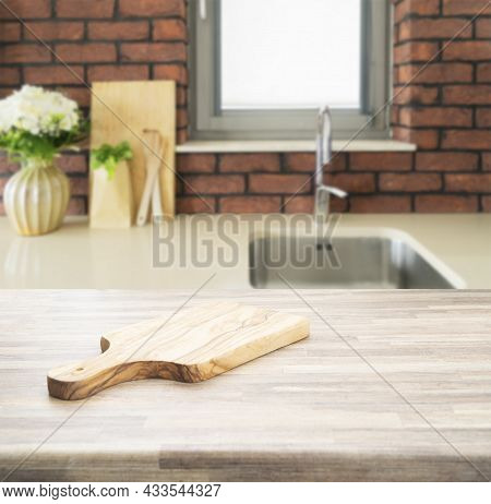 Wood Counter Top On Image & Photo (Free Trial) | Bigstock