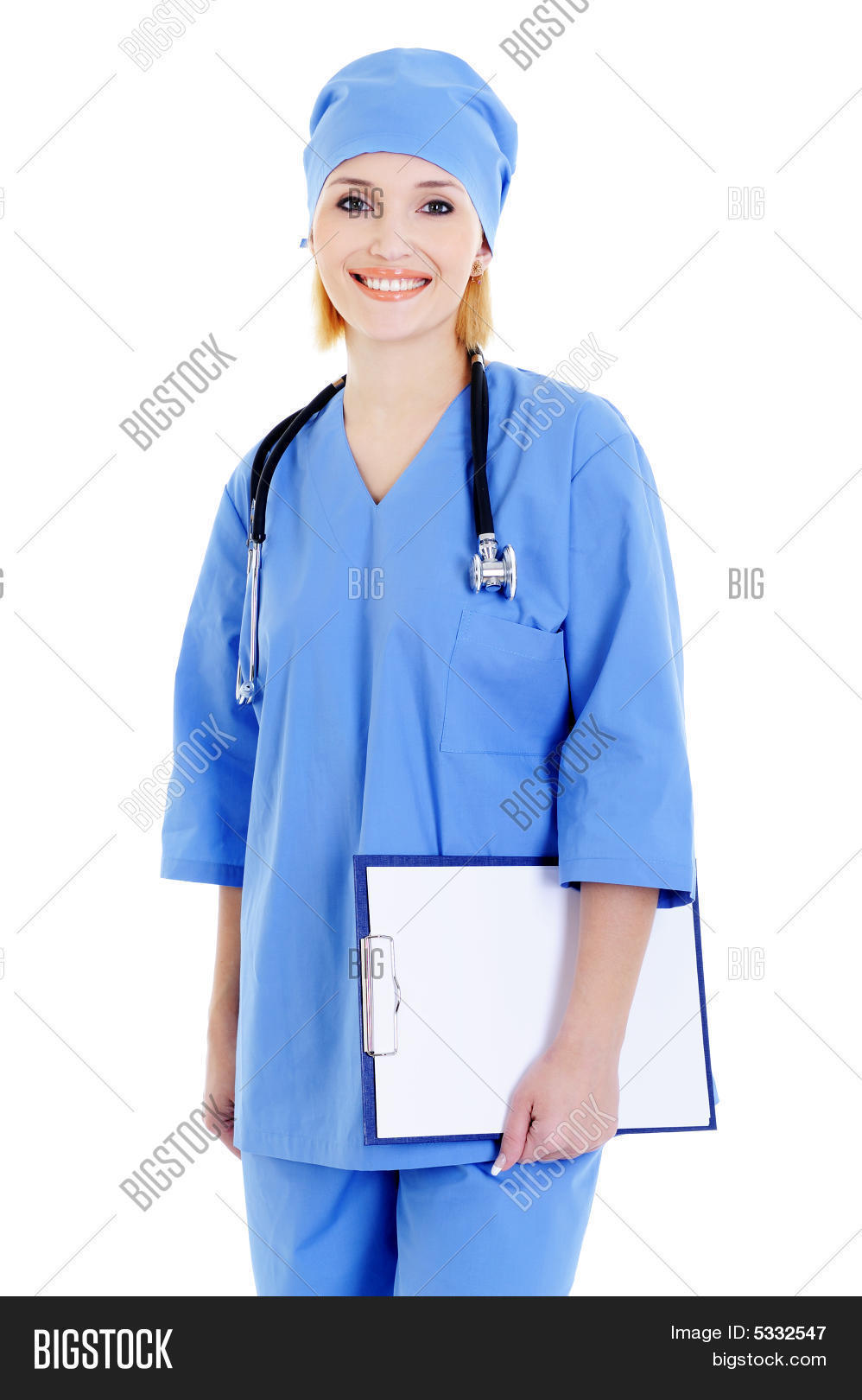 Happy Medical Woman Image & Photo (Free Trial) | Bigstock