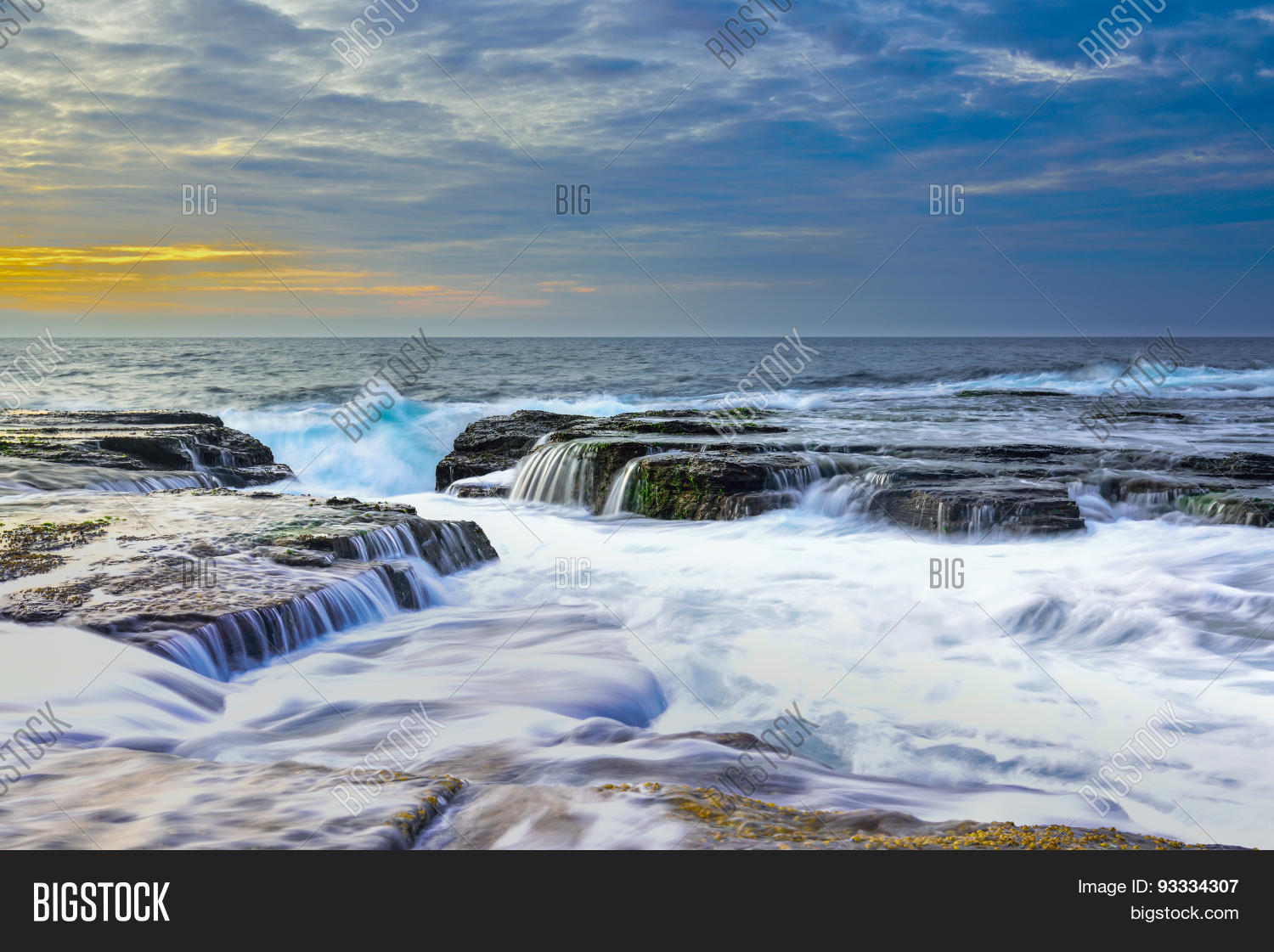 Wave Flows Over Image & Photo (Free Trial) | Bigstock