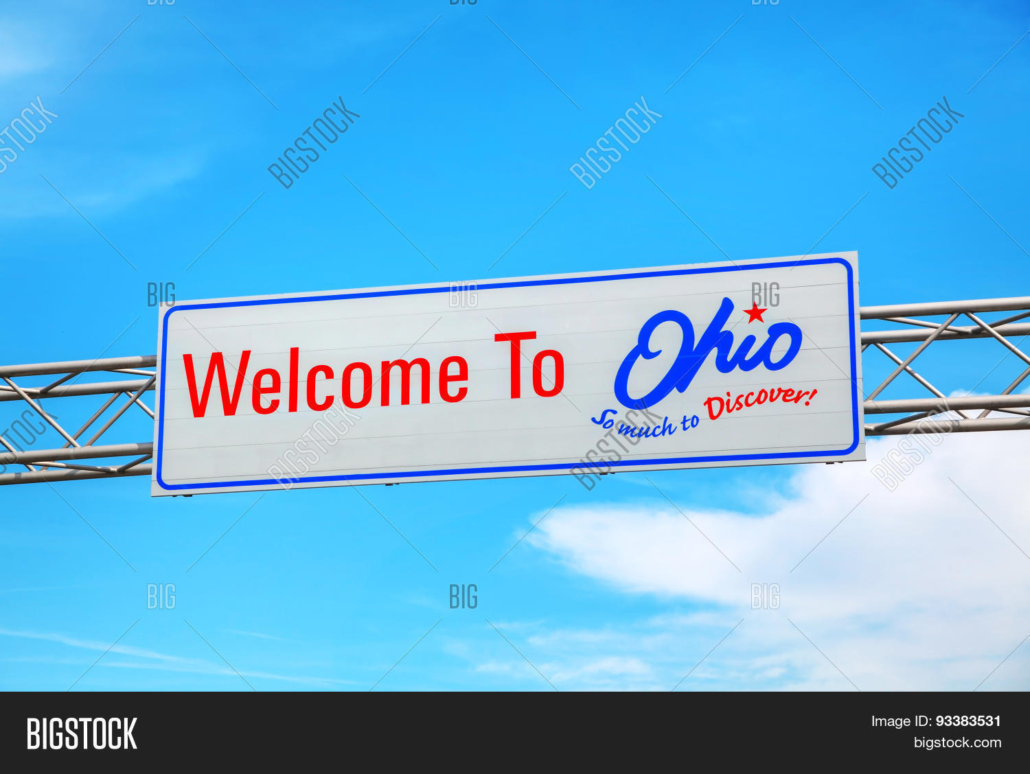 Welcome Ohio Sign Image & Photo (Free Trial) | Bigstock