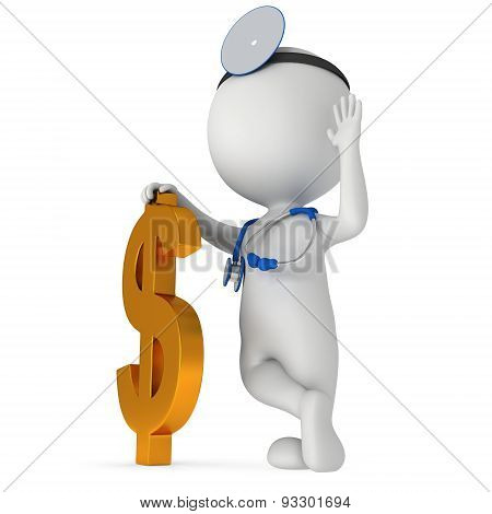3D White Doctor Stand Image & Photo (Free Trial) | Bigstock