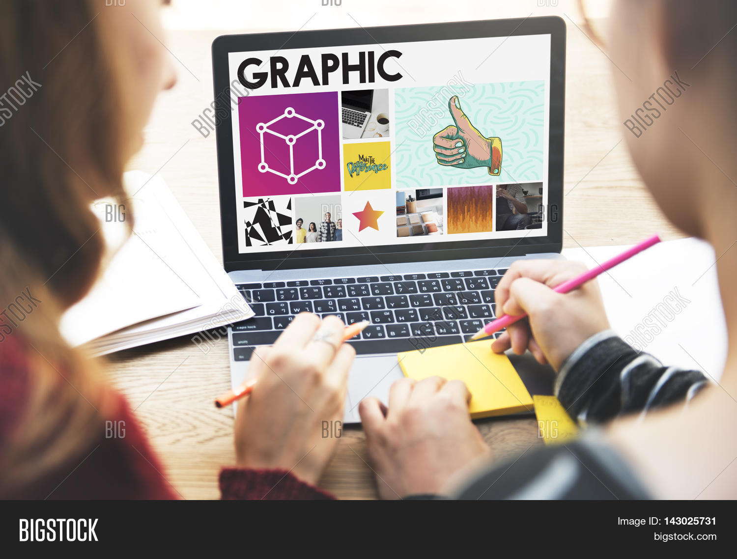 Girls Teamwork Design Image & Photo (Free Trial) | Bigstock