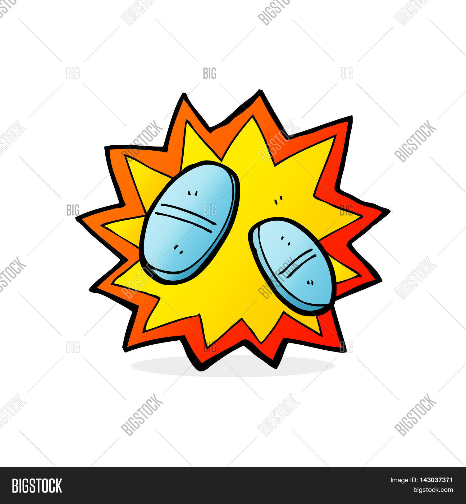 Cartoon Painkillers Image & Photo (Free Trial) | Bigstock