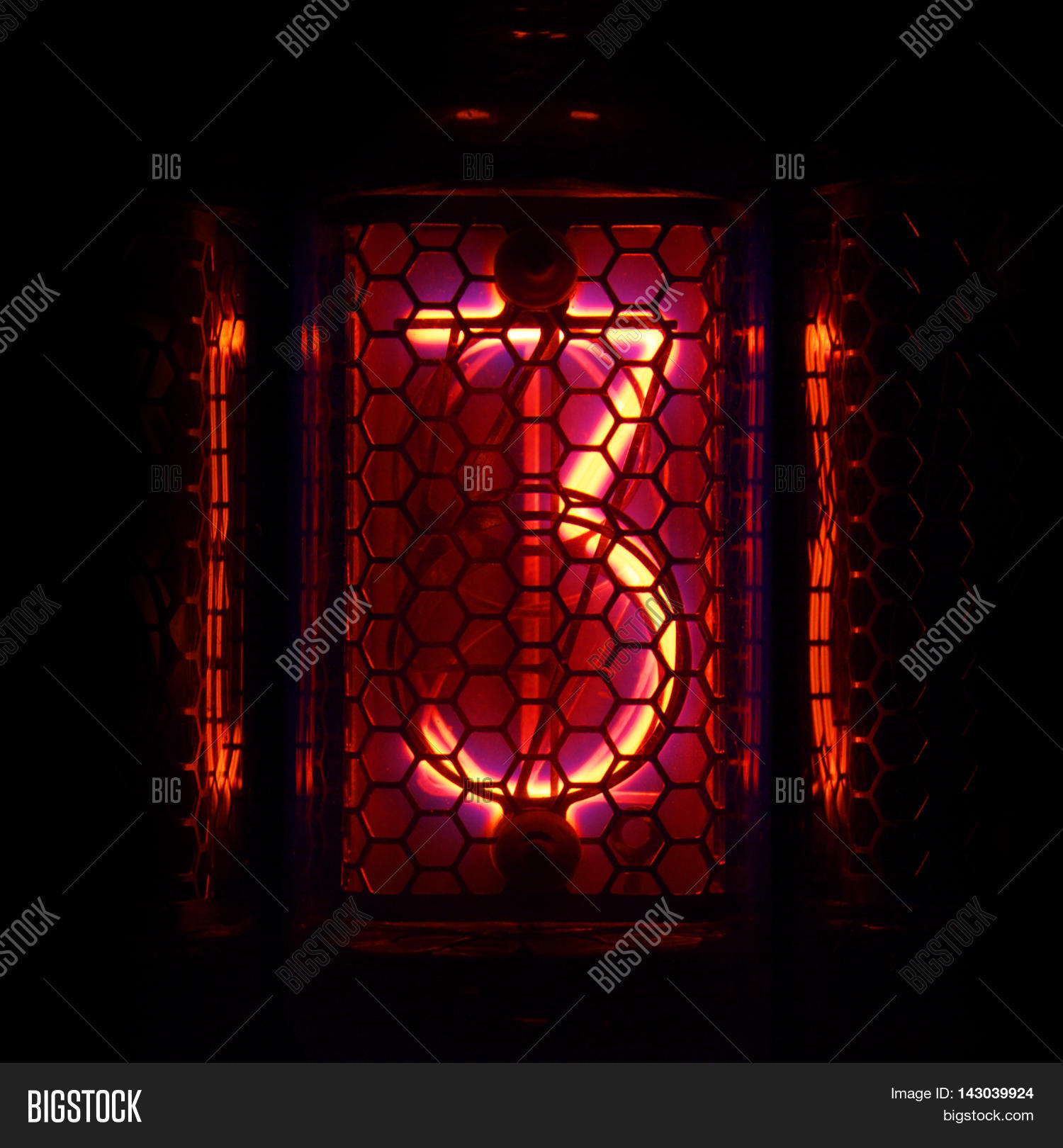 Real Nixie Tube Image & Photo (Free Trial) | Bigstock