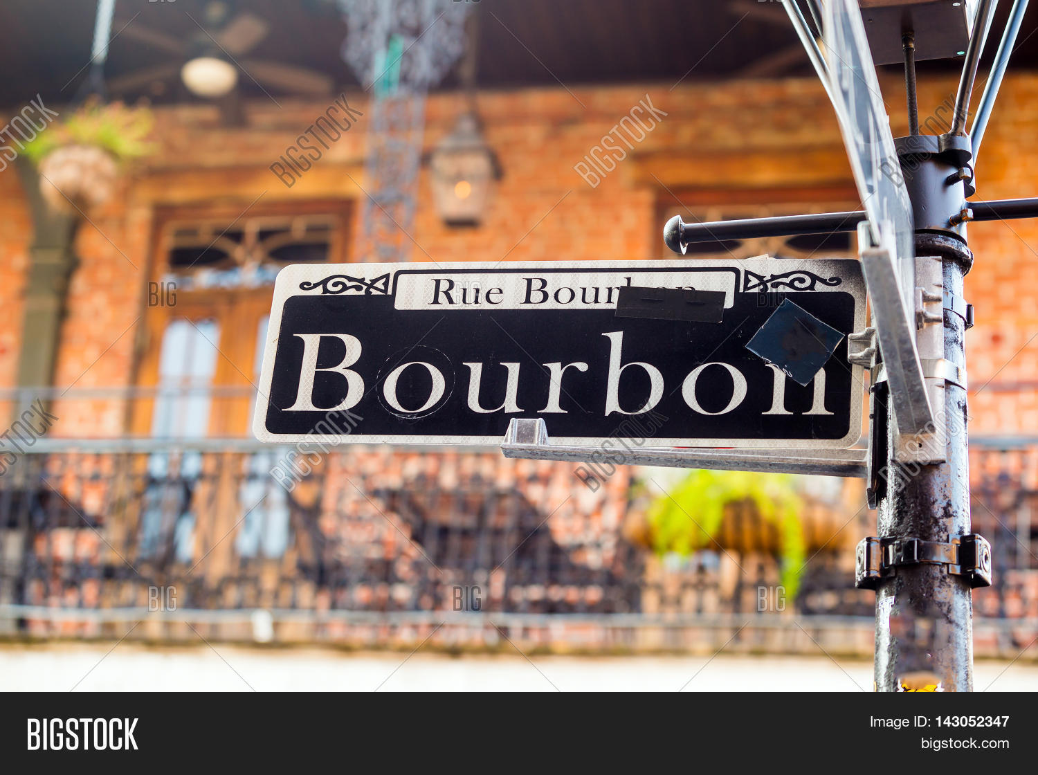 Bourbon Street Sign Image & Photo (Free Trial) | Bigstock