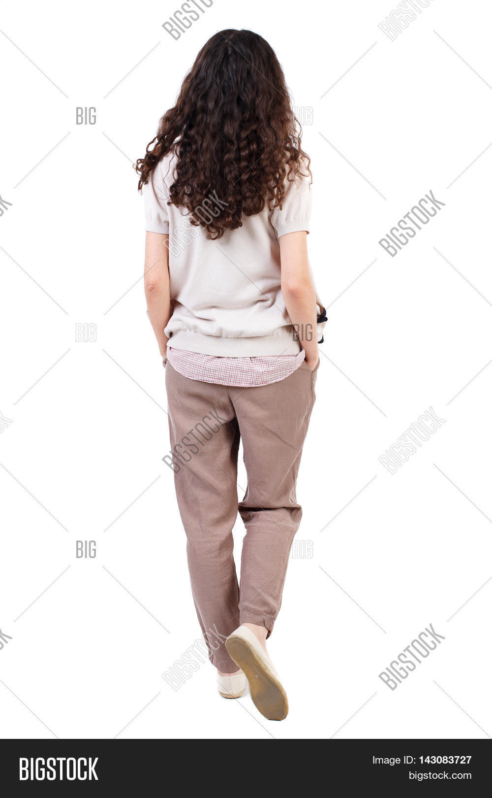 Back View Standing Image & Photo (Free Trial) | Bigstock