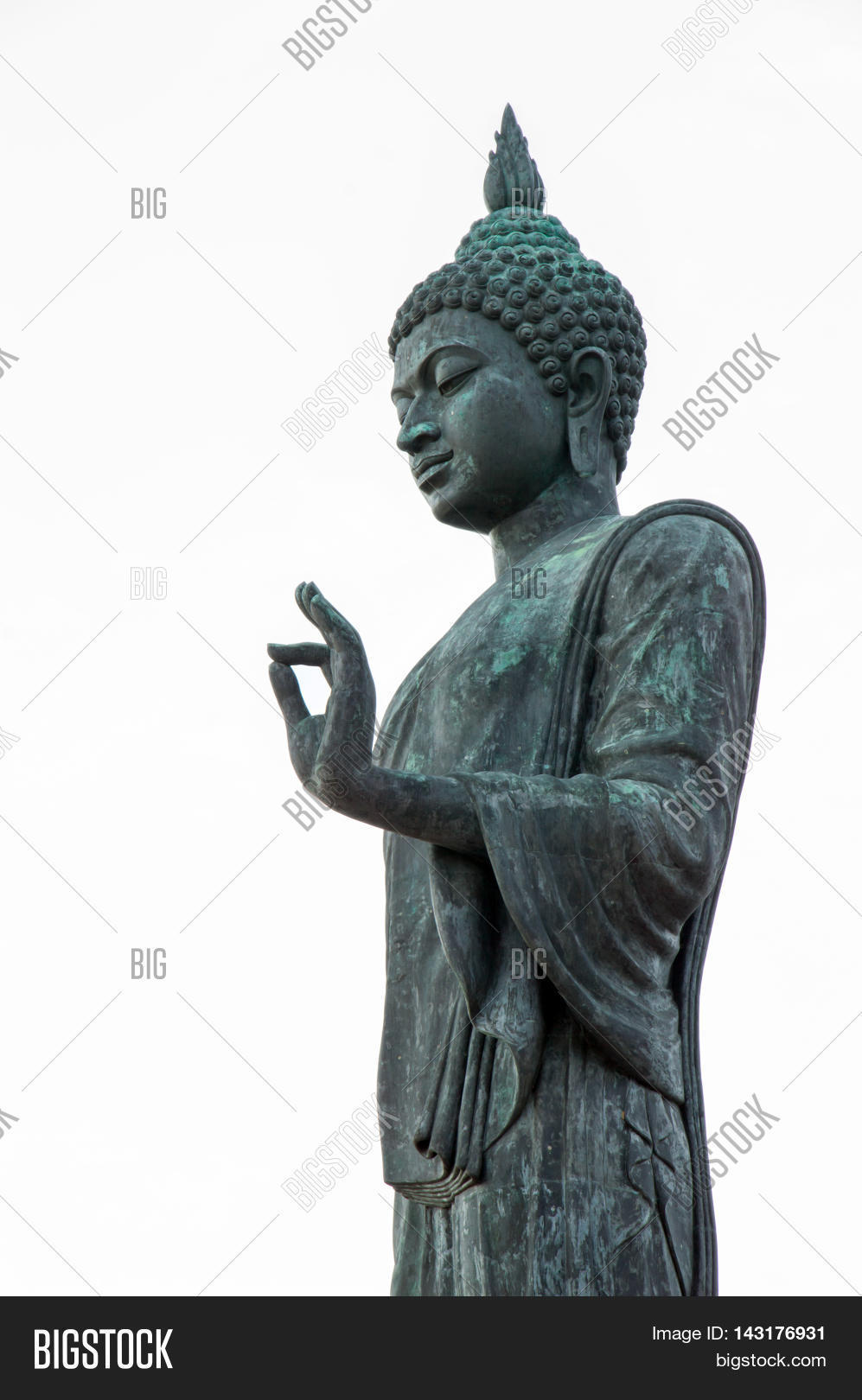 Buddha Image Walking Image & Photo (Free Trial) | Bigstock