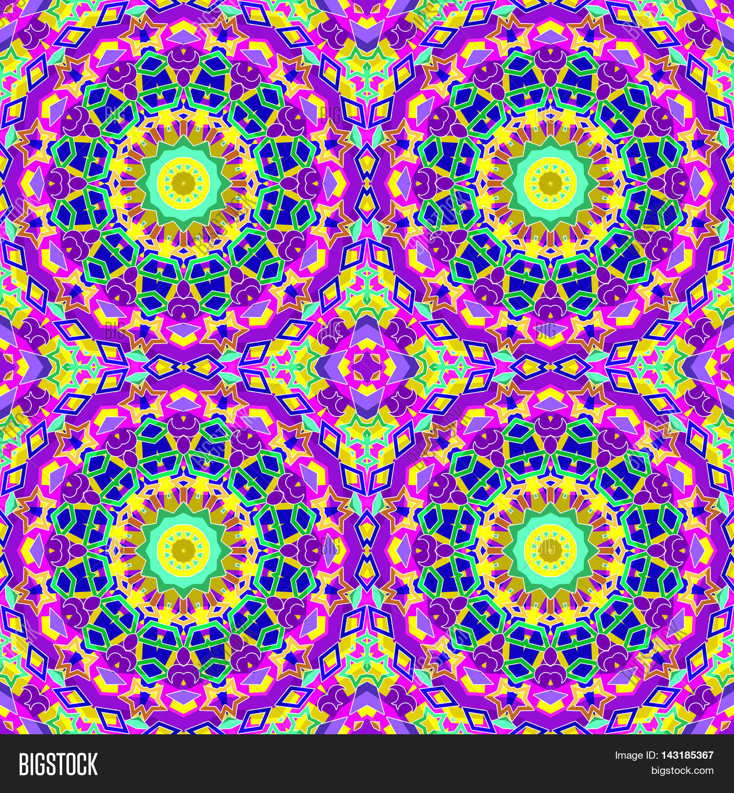 Glass Vitrage Mosaic Image & Photo (Free Trial) | Bigstock