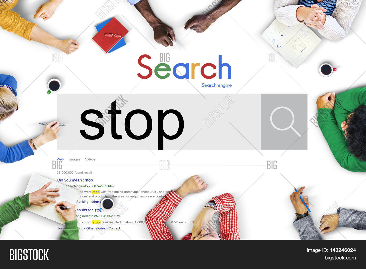 Stop Pause Cease Block Image & Photo (Free Trial) | Bigstock