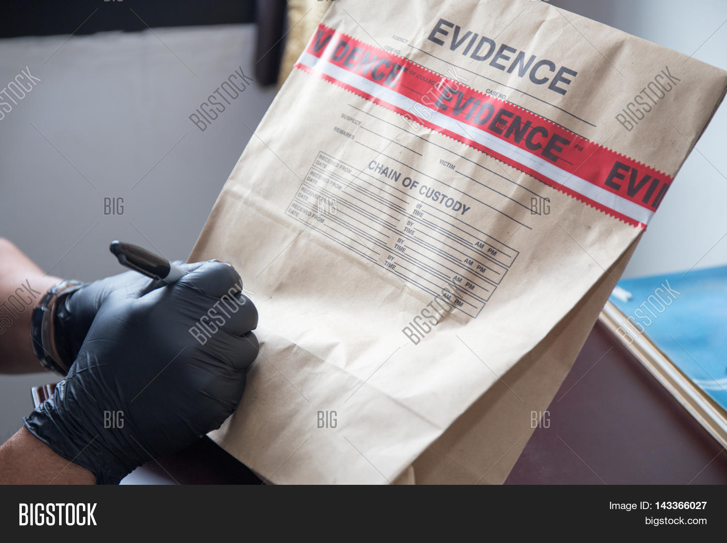 Forensic 's Hand Black Image & Photo (Free Trial) | Bigstock