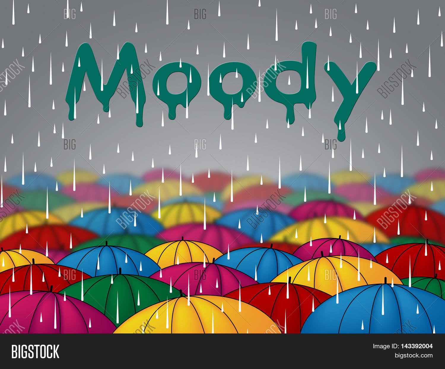 Moody Rain Indicates Image & Photo (Free Trial) | Bigstock