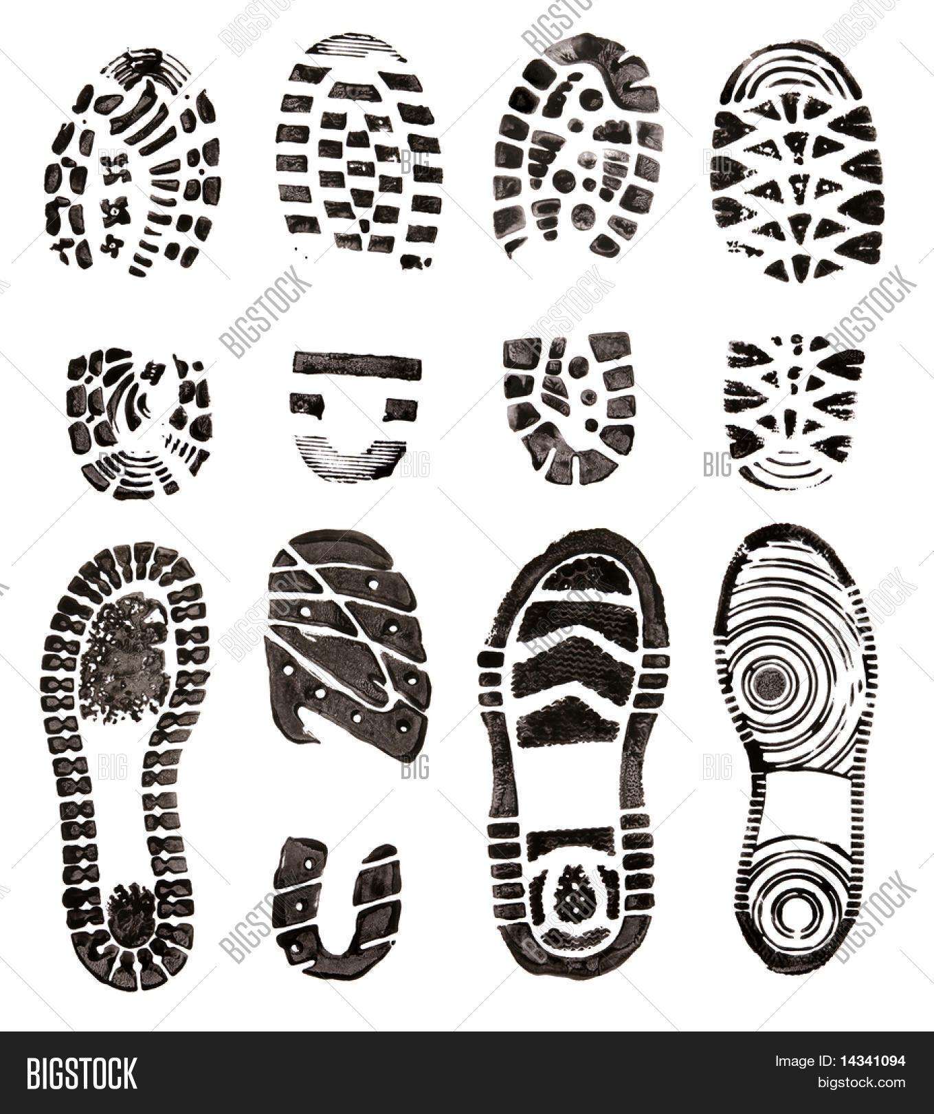 Shoes Prints Image & Photo (Free Trial) | Bigstock