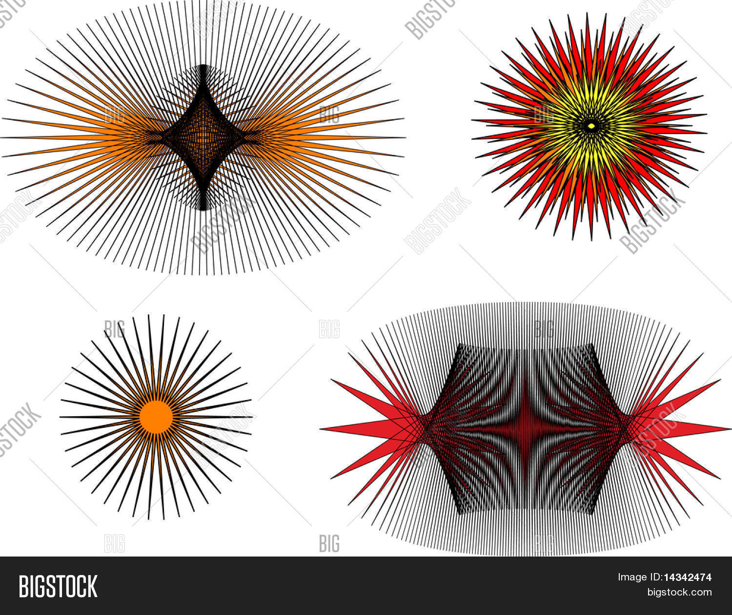 Vectors Spiky Vector & Photo (Free Trial) | Bigstock
