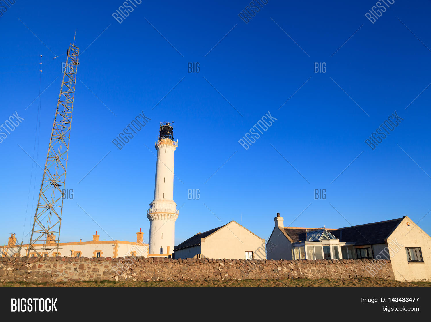 Girdleness Lighthouse Image & Photo (Free Trial) | Bigstock