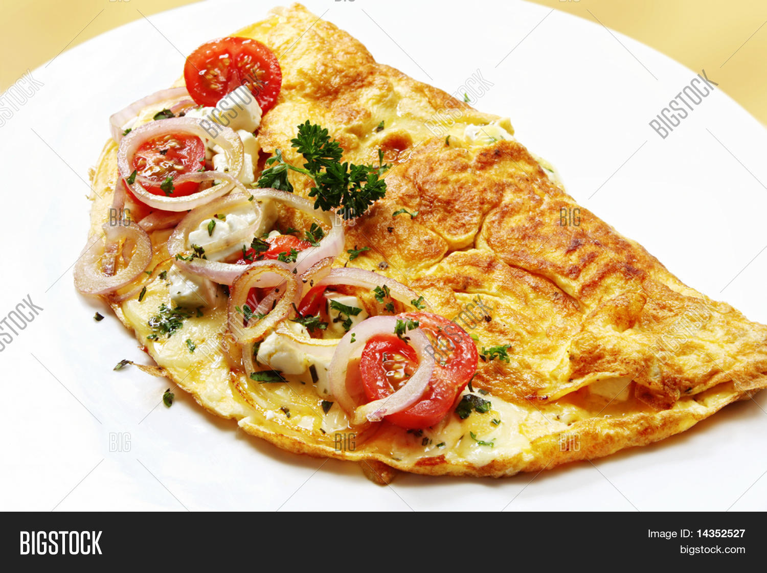 Omelette Cherry Image & Photo (Free Trial) | Bigstock