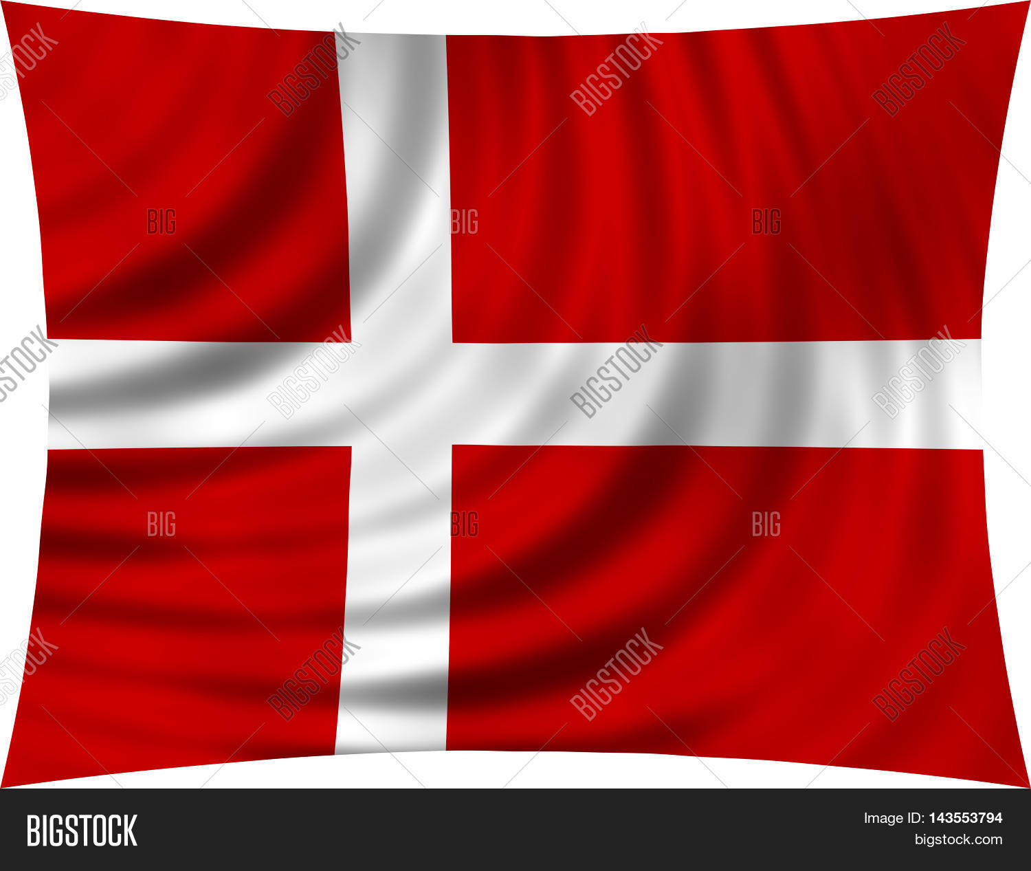 Flag Denmark Waving Image & Photo (Free Trial) | Bigstock