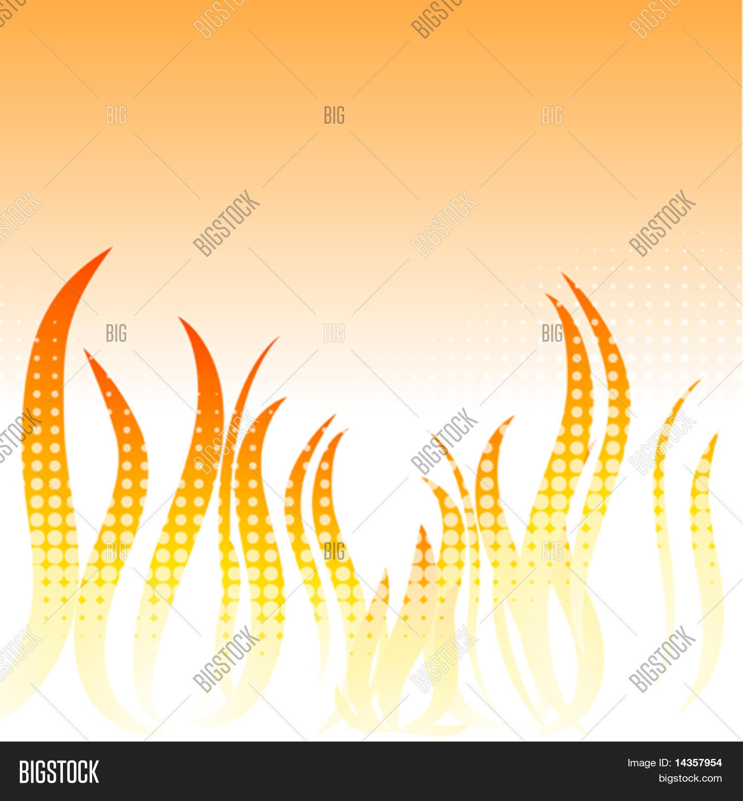 Beautiful Fire Vector & Photo (Free Trial) | Bigstock