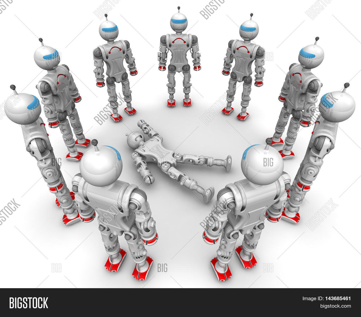 Defective Robot Image & Photo (Free Trial) | Bigstock