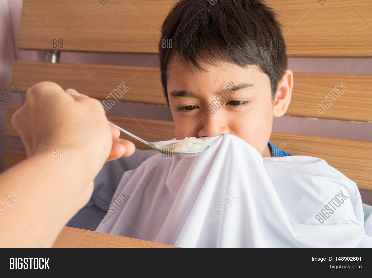 Mother's Hand Feeding Image & Photo (Free Trial) | Bigstock