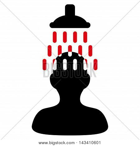 Man Under Shower Icon Vector & Photo (Free Trial) | Bigstock