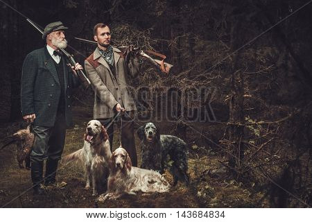 Two Hunters Dogs Image & Photo (Free Trial) | Bigstock