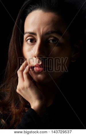 Dramatic Woman Image & Photo (Free Trial) | Bigstock
