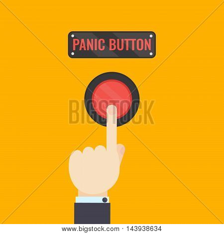 Panic Button Images, Illustrations & Vectors (Free) - Bigstock