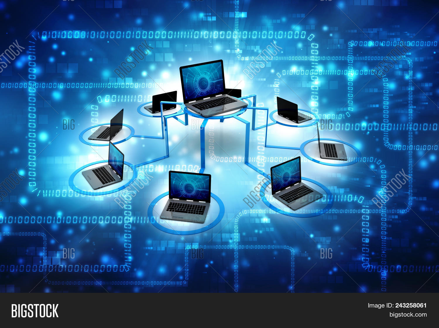 Computer Network, Image & Photo (Free Trial) | Bigstock