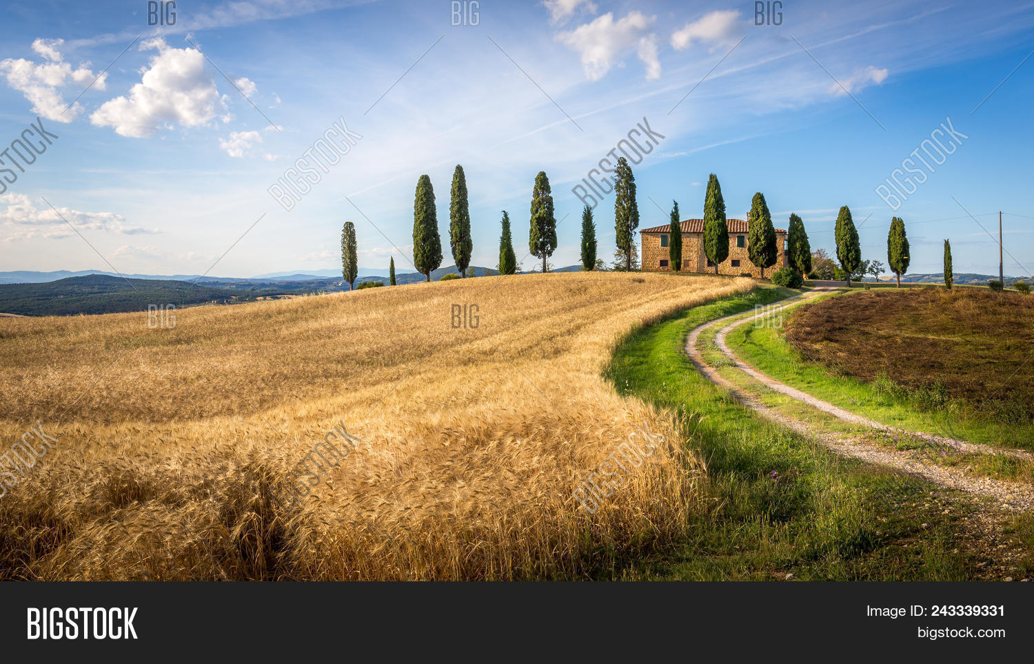 Tuscan Landscape Image & Photo (Free Trial) | Bigstock