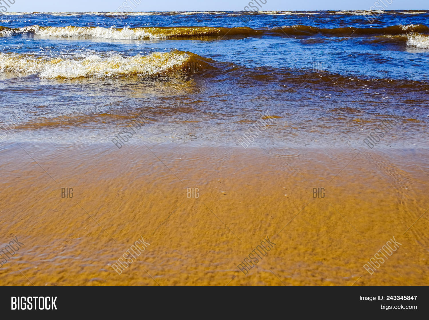 Sandbank, Wave After Image & Photo (Free Trial) | Bigstock
