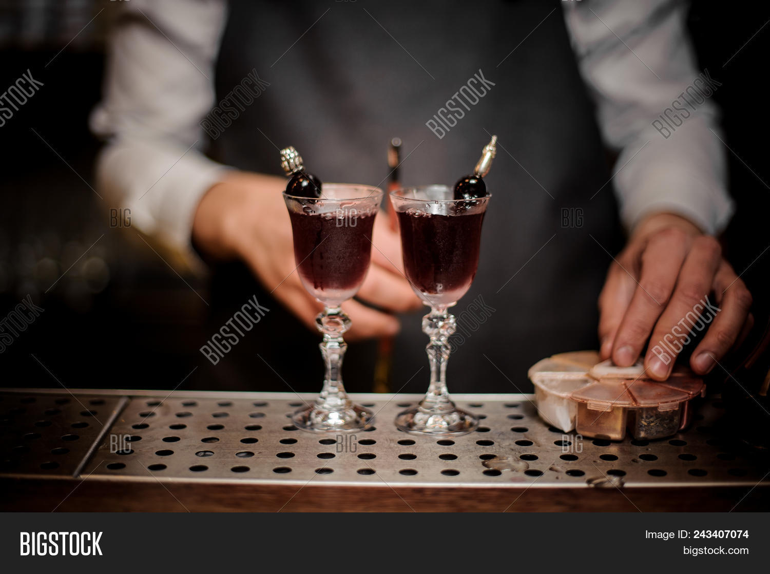 Bartender Two Elegant Image & Photo (Free Trial) | Bigstock