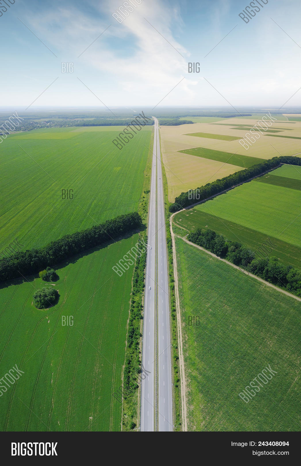 Long Road Line Image & Photo (Free Trial) | Bigstock