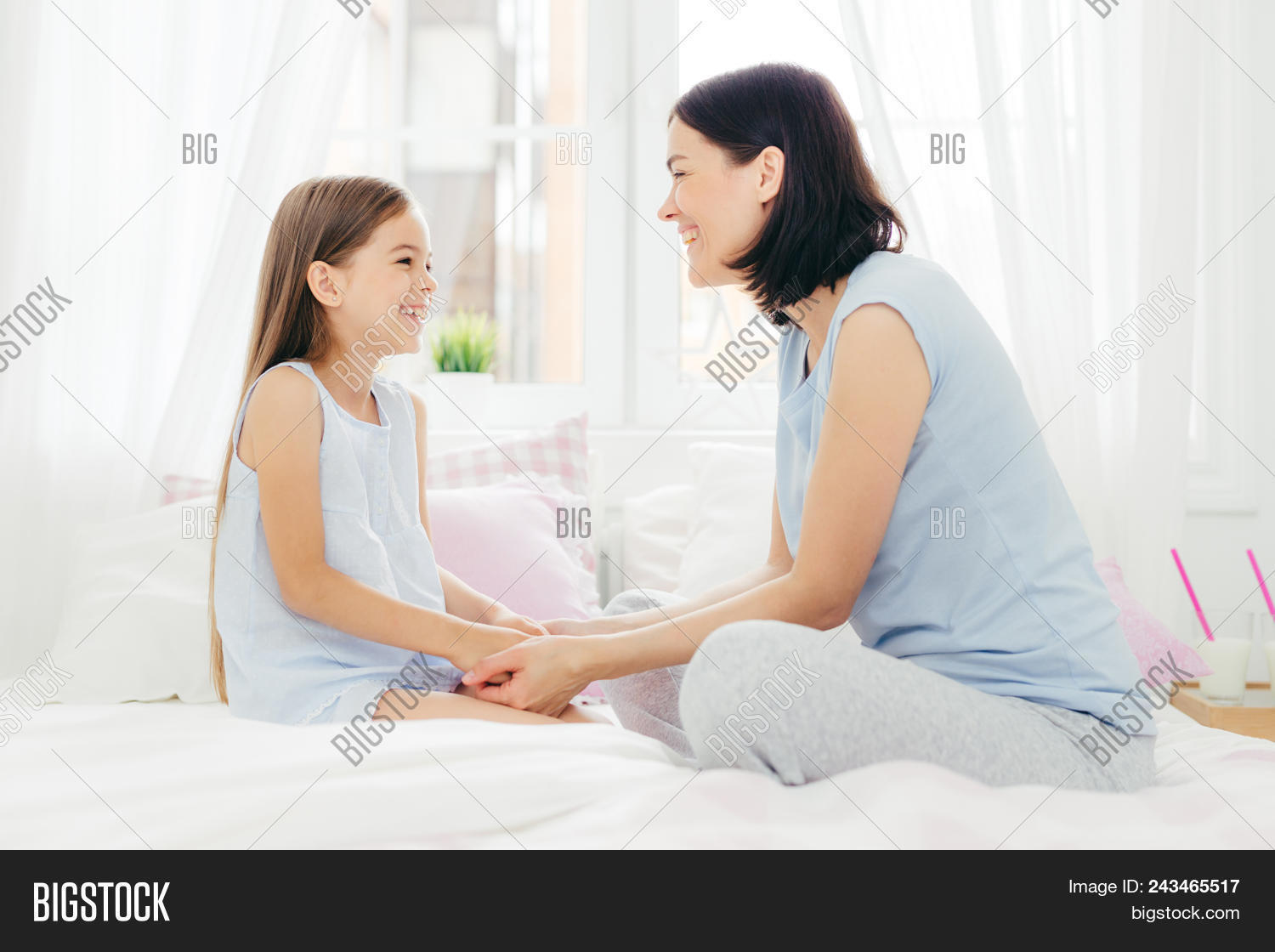 Lovely Mother Daughter Image And Photo Free Trial Bigstock