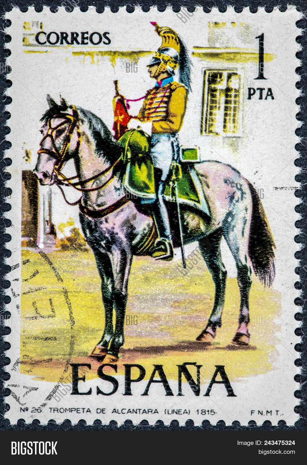 Stamp Printed Spain Image & Photo (Free Trial) | Bigstock