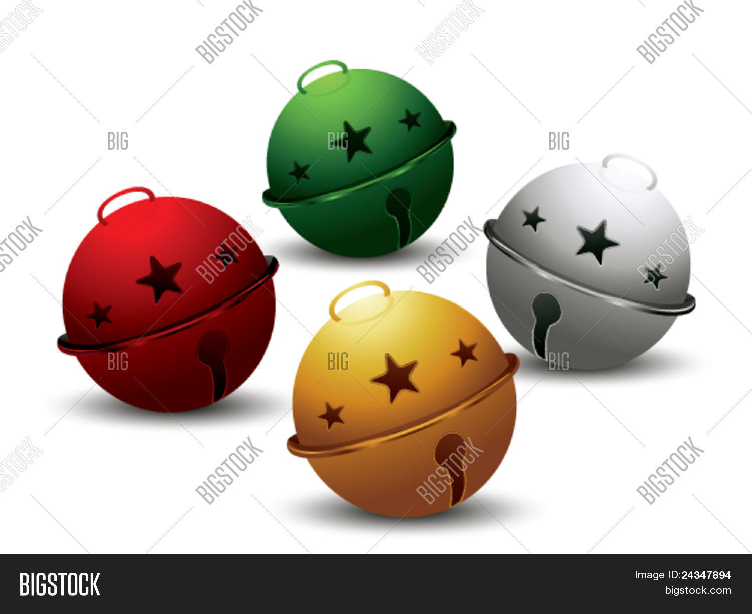 JIngle Bells Vector Vector & Photo (Free Trial) | Bigstock