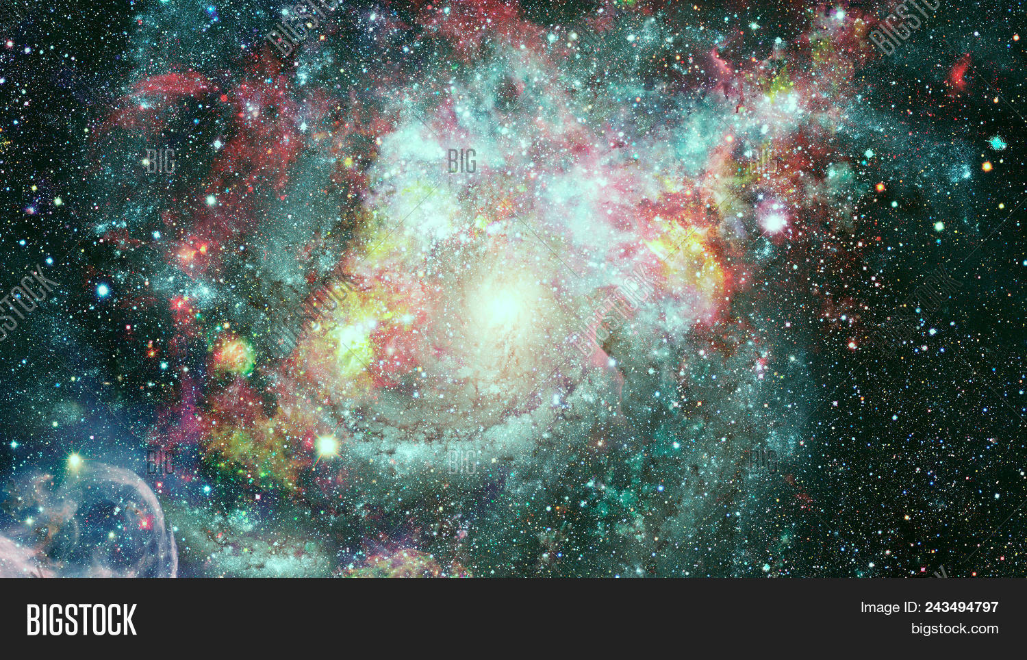 Colored Clouds Nebula Image & Photo (Free Trial) | Bigstock