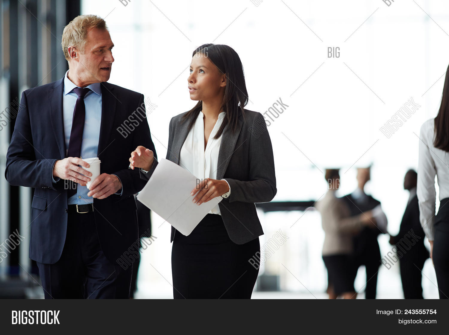 Two Intercultural Image & Photo (Free Trial) | Bigstock