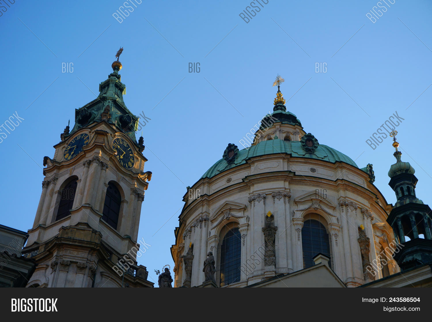 Kostel Saint Mikulas Image & Photo (Free Trial) | Bigstock