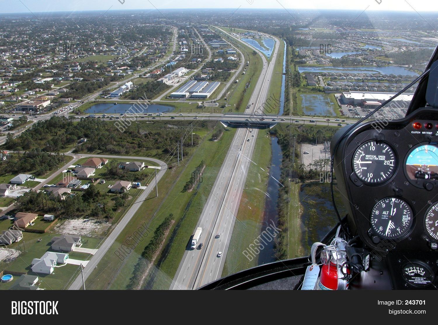 Aerial View Helicopter Image & Photo (Free Trial) | Bigstock