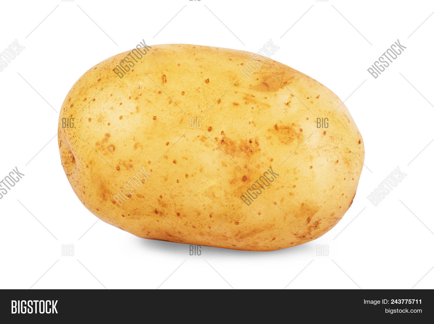 Isolated Potatoes. Cut Image & Photo (Free Trial) | Bigstock