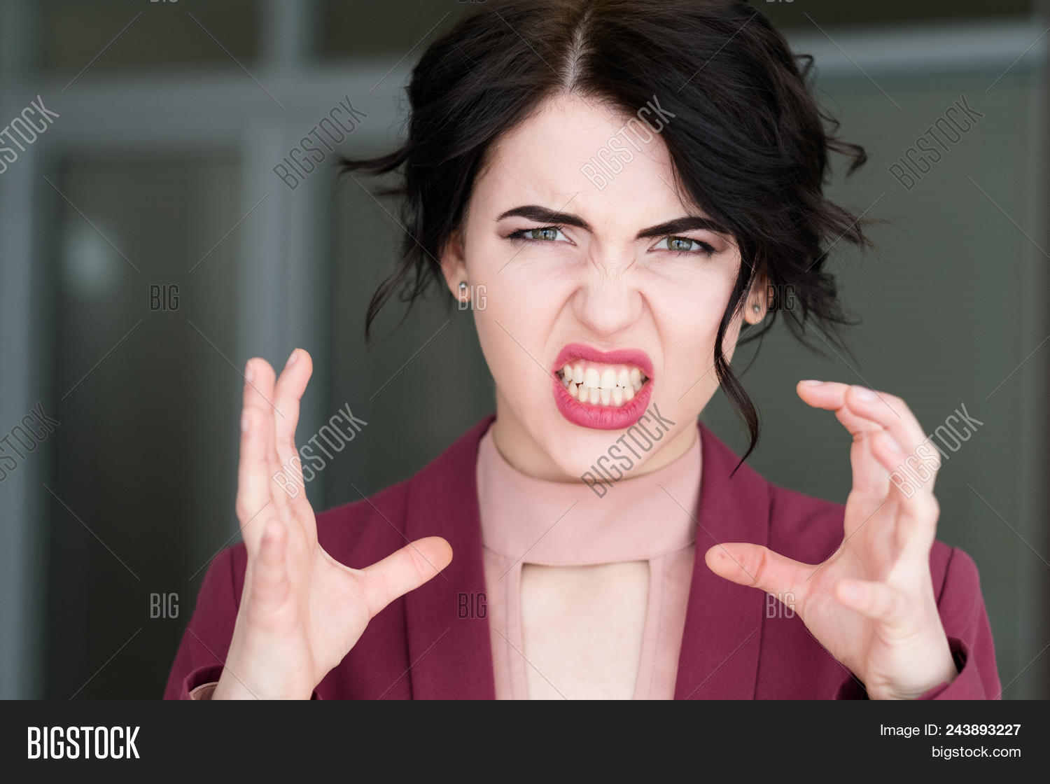 Emotion Face. Enraged Image & Photo (Free Trial) | Bigstock