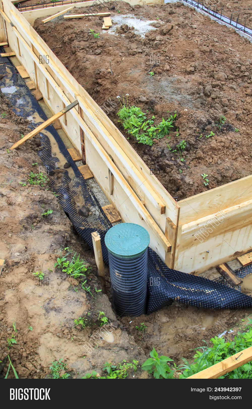 Inspection Well Trench Image & Photo (Free Trial) | Bigstock