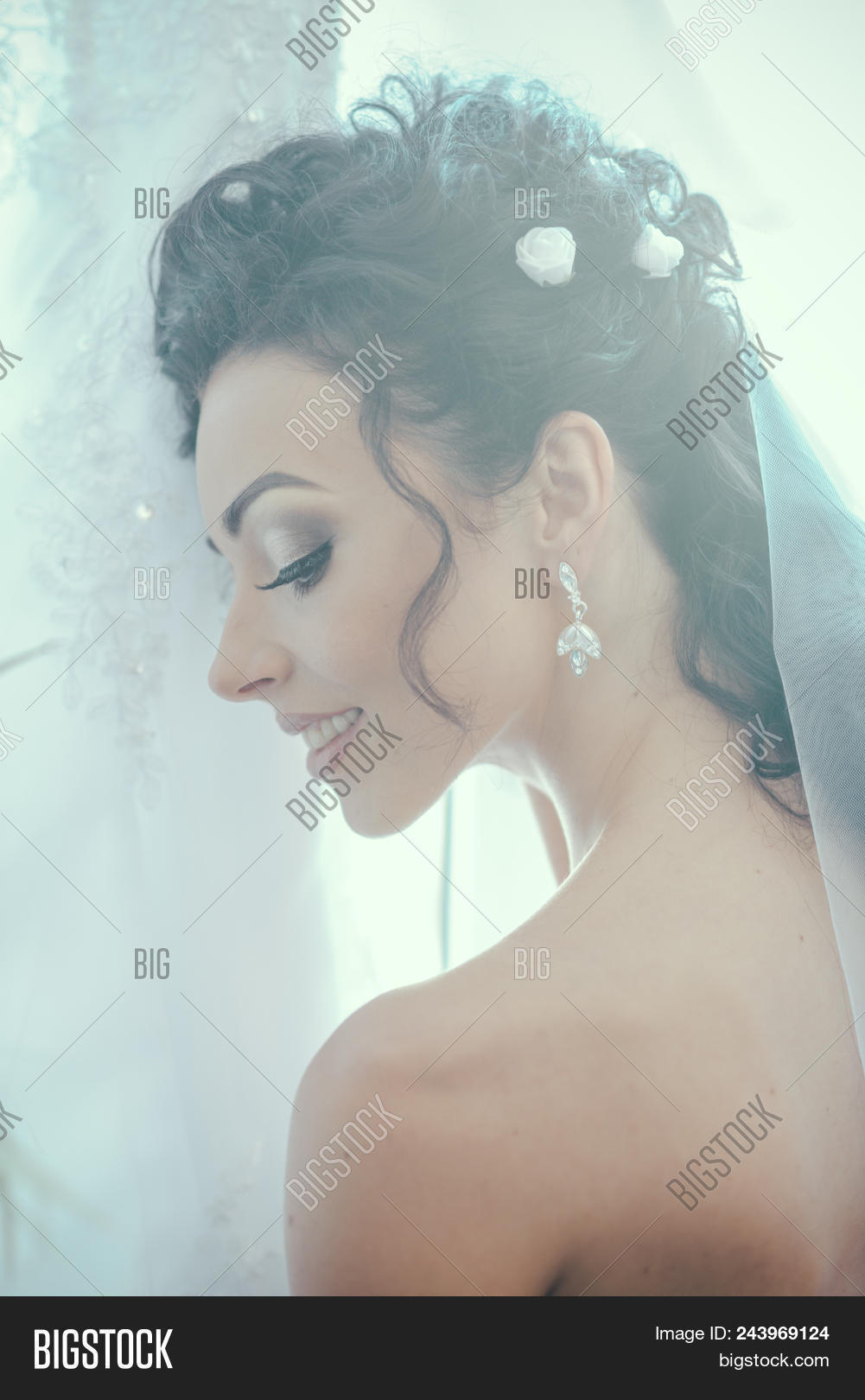 Happy Bride Smile On Image & Photo (Free Trial) | Bigstock
